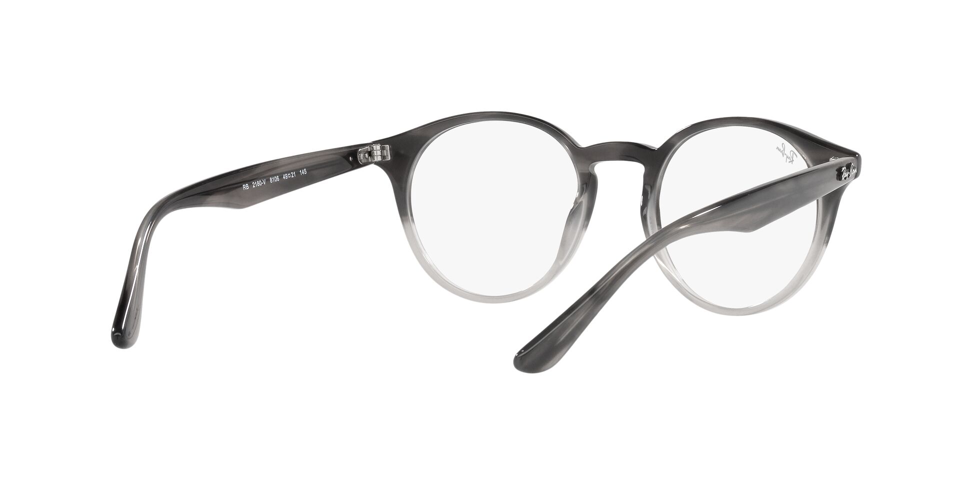 Ray-Ban Optical Frame Grey/Clear - The Optic Studio